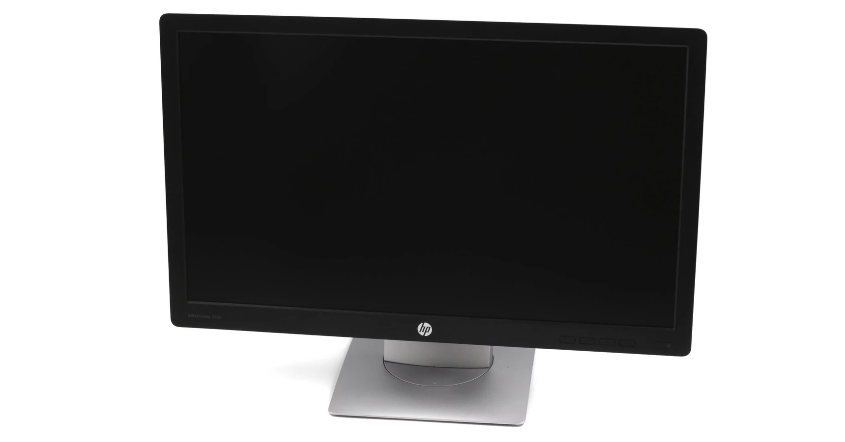 HP EliteDisplay E232 használt monitor fekete-ezüst LED IPS 23 A
