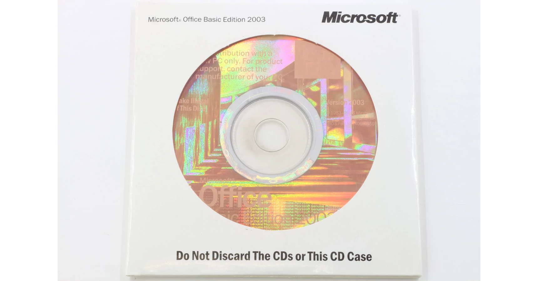 Microsoft Office Basic Edition 2003 + licensz kulcs