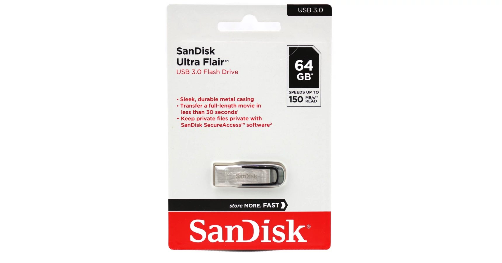 SanDisk Ultra Flair 64GB pendrive