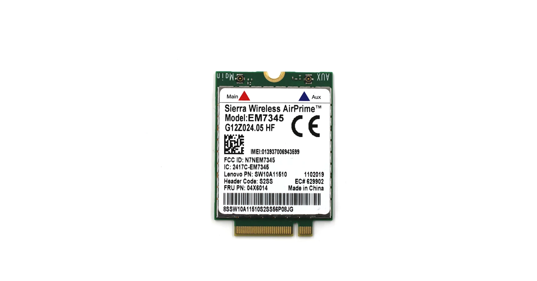 Lenovo Sierra Wireless AirPrime EM7345 4G LTE mobilinternet modem ...